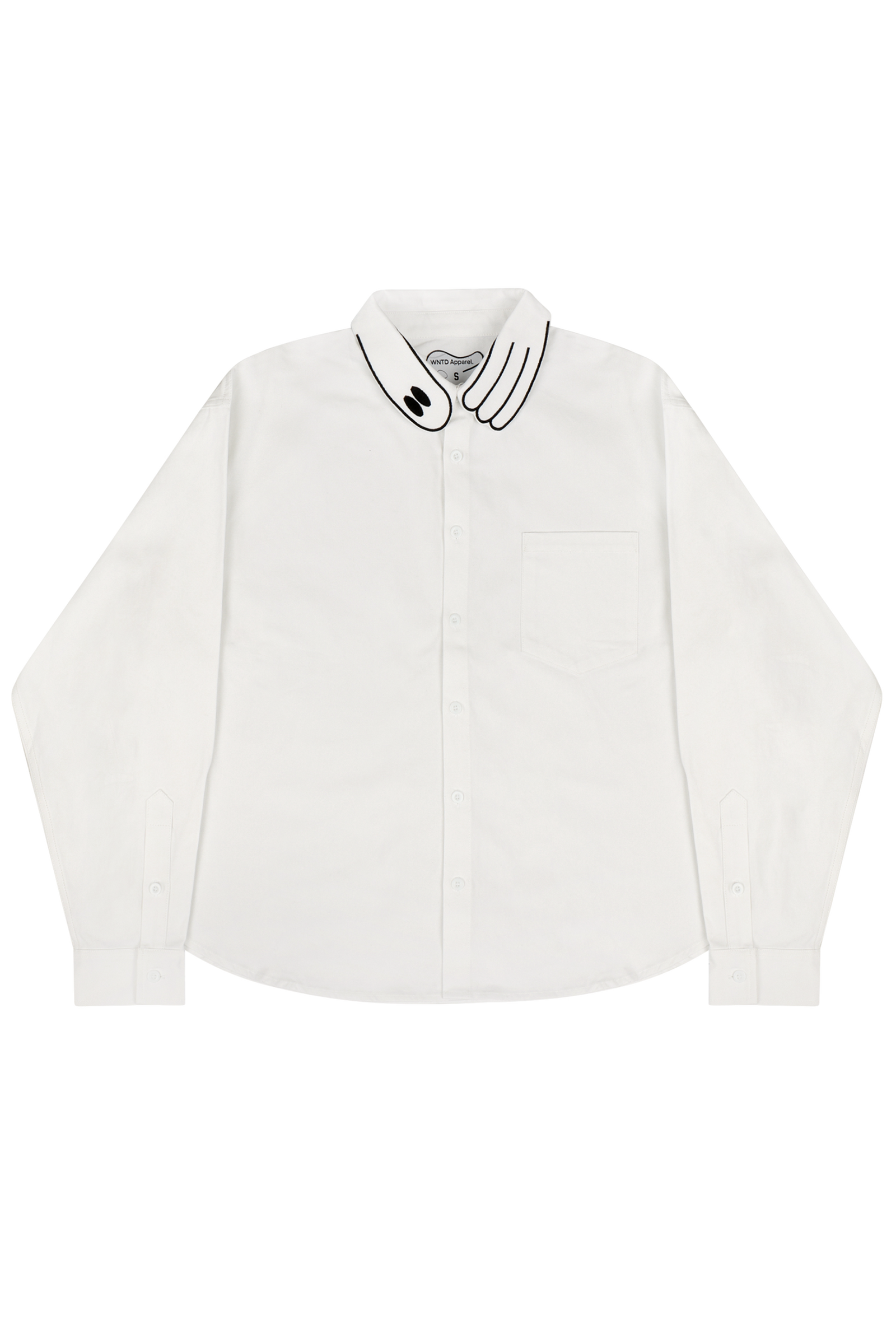 GHOST COLLAR DRESS SHIRT – WNTD Apparel