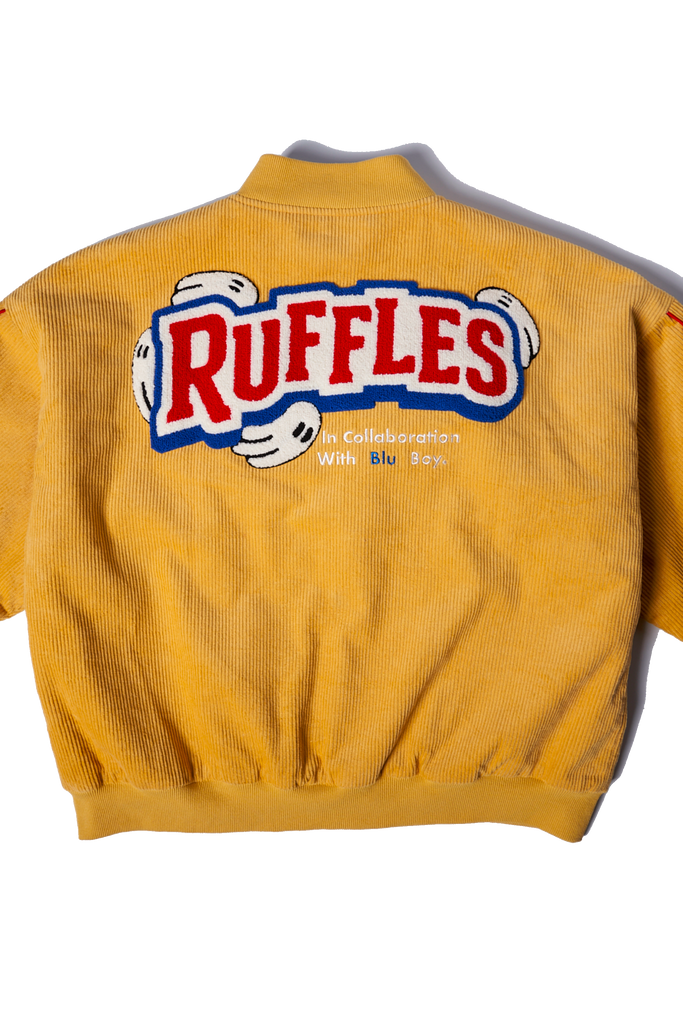 BLU BOY X RUFFLES VARSITY JACKET – WNTD Apparel
