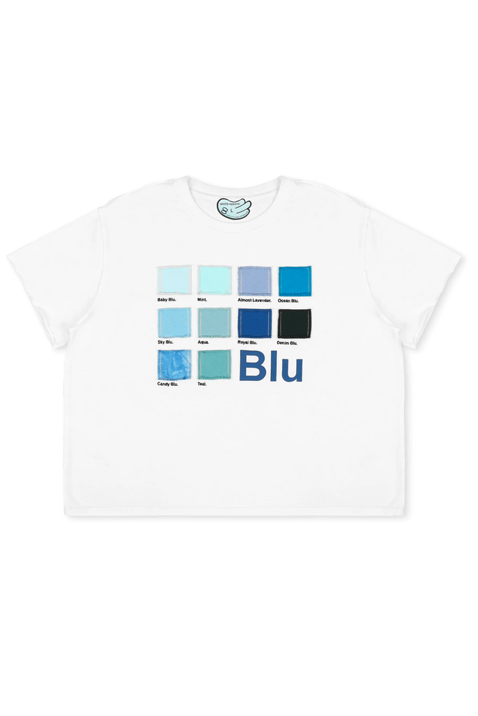 BLU COLOR PALLETE TEE – WNTD Apparel