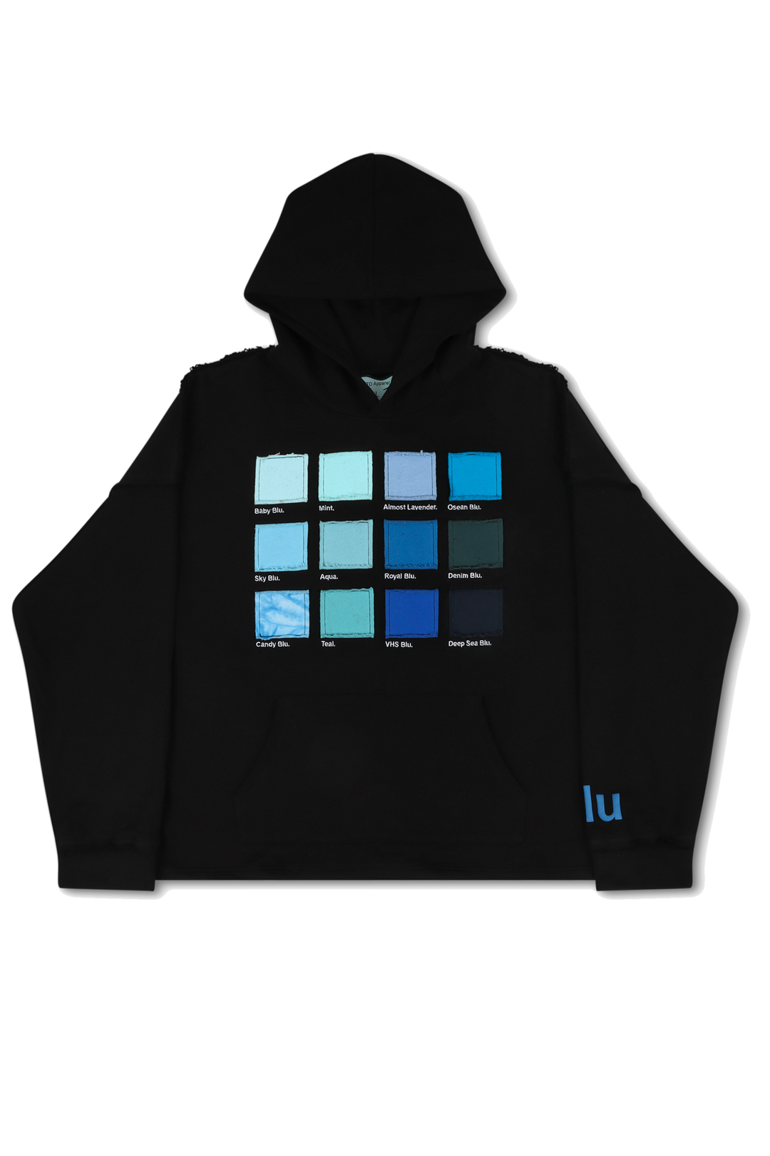 BLU COLOR PALLETE HOODIE – WNTD Apparel